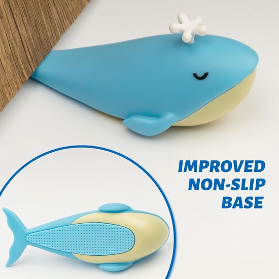 Leuke deurstopper, cartoon walvis dier deurstop, 1 pak decoratieve ...