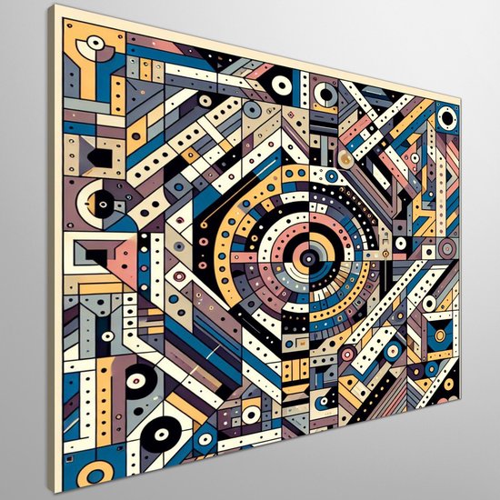 Modern escher schilderij | Escher's Contemporary Reflection: A Sublime Fusion of Art... | bol