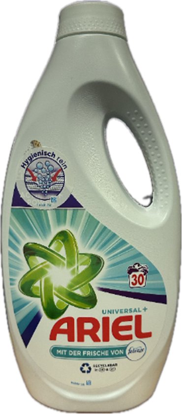 Ariel Vloeibaar Wasmiddel Universal+ FEBREZE – 1650 ML – 30 Wasbeurten ...