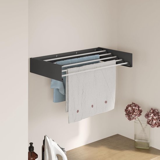 Equivera Wanddroogrek - Wasrek - Droogrek - Wanddroogrek Inklapbaar ...