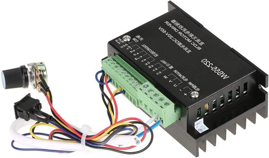 DC 48V 500W Motor Driver Controller Brushless Spindle BLDC Motor Speed ...