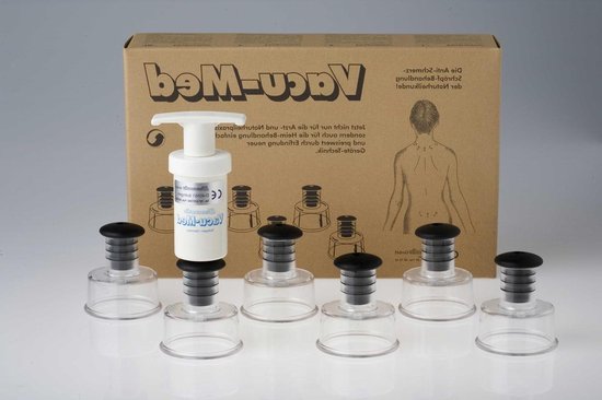 Cupping Set Anti-Pijnbehandeling - Verminder pijnklachten met Vacu-Med ...