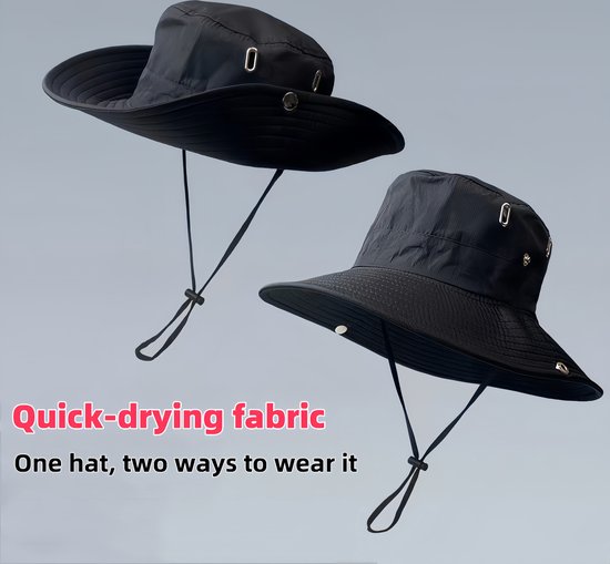 MCBOSON - Hoed - Safari Hoed - Zonnehoed - Outdoor Vissershoed -Jungle ...