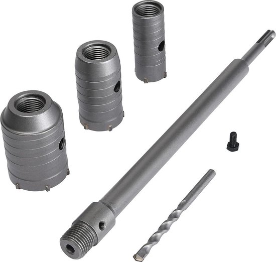Holle Boorkroon 350 mm SDS Plus Schacht Ø 30mm-40mm-50mm - Kern Boor ...