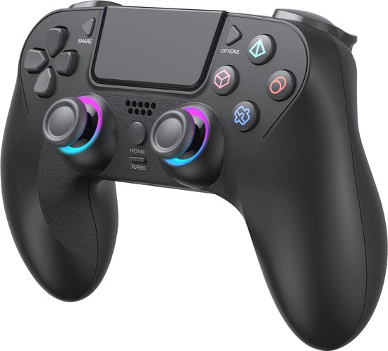 Draadloze Gamecontroller voor PS4 en PC met Vibratie en Gyro-sensor | Games | bol