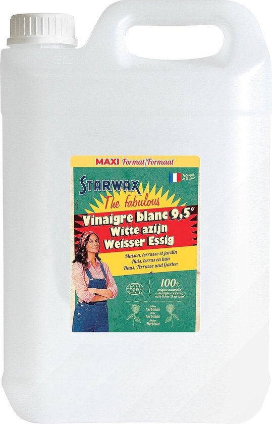 Huishoudelijke witte azijn 9,5° - multifunctioneel reinigingsproduct ...