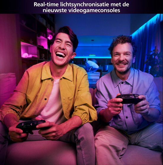 Philips Hue Play HDMI sync box - 8K ondersteuning - Zwart | bol