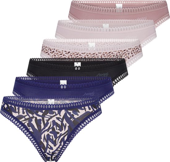 sloggi Dames string 6 pack GO Crush | bol