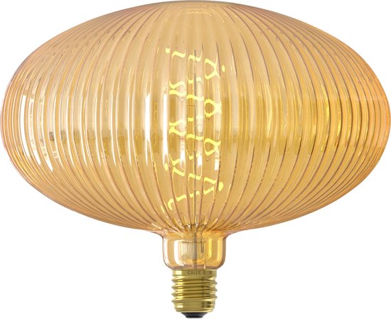 Calex Pulse Lille LED Lamp - E27 - Filament Lichtbron - Warm Wit Licht - Amber | bol