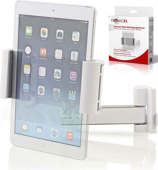 TronicXL Tablet muurbevestiging - muurbeugel geschikt voor Apple, iPad ...