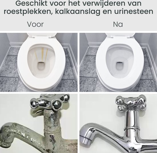 Purepeak Puimsteen voor WC - 2 Stuks - Urinesteen Toilet Verwijderaar ...