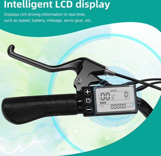 Hitway BK37 - Elektrische Fiets- 26 inch E-Bike Opvouwbaar - 250w - 7 ...