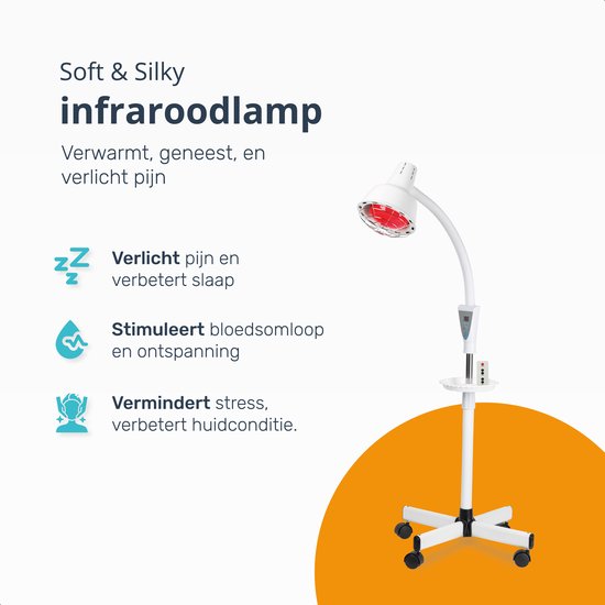 Soft & Silky Infraroodlamp - Red Light Therapy - Rood Licht Therapie ...