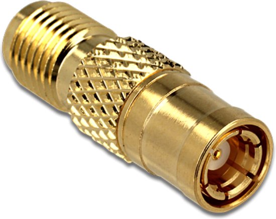 Delock SMA (v) - SMB (m) adapter - 50 Ohm connector | bol