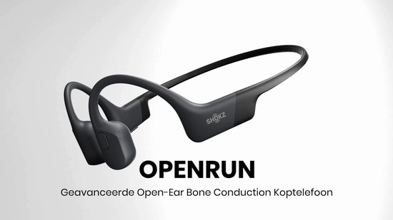 Shokz OpenRun USB-C - Bone Conduction – Sporthoofdtelefoon - Zwart | bol
