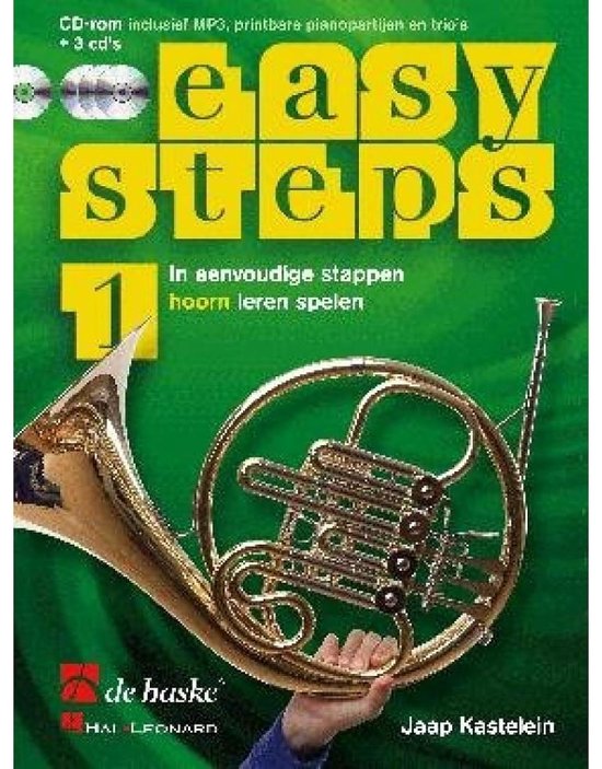 De Haske Easy Steps 1 Hoorn in eenvoudige stappen hoorn leren spelen ...