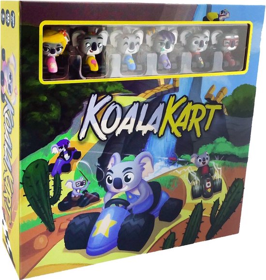 Koala Kart - Race gezelschapsspel voor familie en vrienden - Dwars door ...