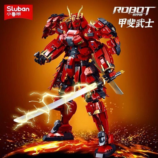 Sluban - M38-B1183 Samurai | City & Space Gardian | Robot technic ...