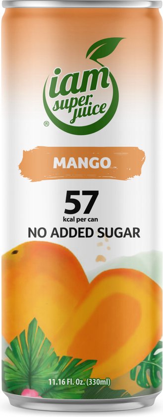 I am Superjuice Mango 24x0,25L - échte mangosap gemixt met water ...