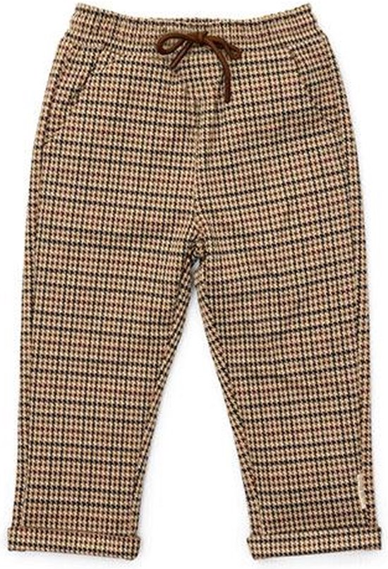 Little Dutch Little Farm Green Check - Jongens - Broek - Maat 74 | bol