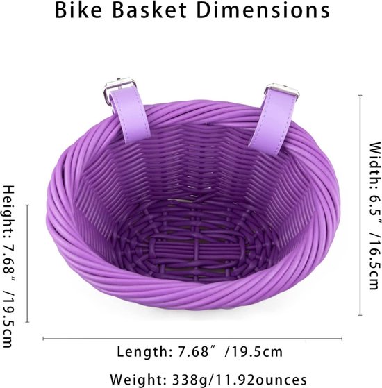 Equivera Fietsbak - Fietsmand - Fietskrat - Fiets Mand - Fietsmanden ...