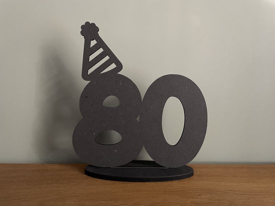 80 jaar verjaardag - 80 jaar verjaardag versiering - 80 jaar cadeau ...