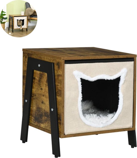 LBB Kattenhuis - Voor buiten - Hok - Kooi - Bench - Ren - 2 ...