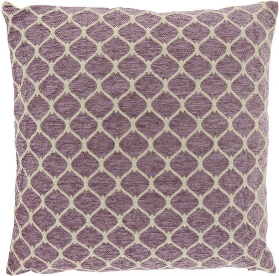 Unique Living - Sierkussen Miley Lila -45x45cm | bol
