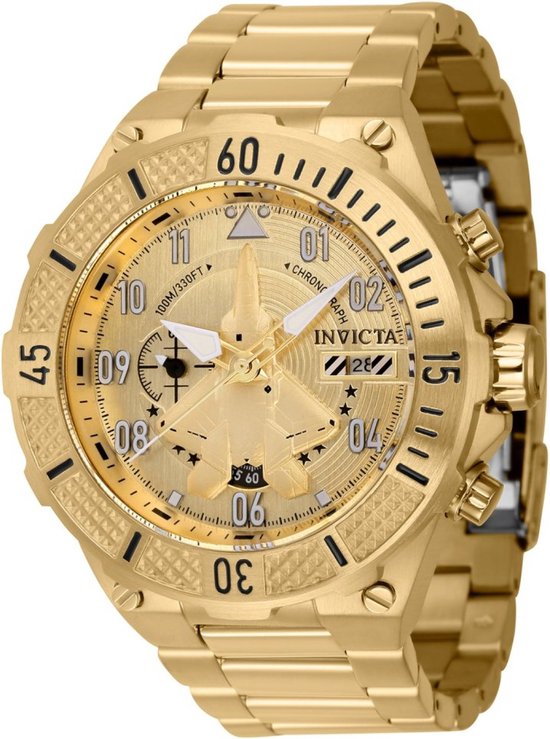 Invicta Aviator 39906 Quartz Herenhorloge - 50mm | bol