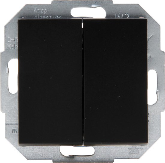 KOPP - Serieschakelaar - Athenis HK07 - Inbouw - 1-voudig Dubbel ...
