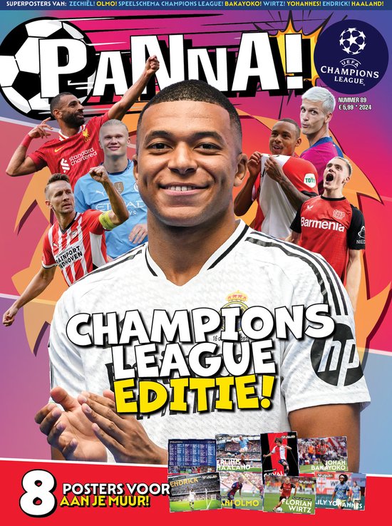 PANNA! Magazine 89 Champions League Editie - Tijdschrift - Magazine ...