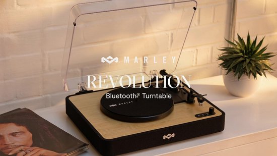 House of Marley Revolution Platenspeler - Stijlvolle LP Speler - Vinyl ...