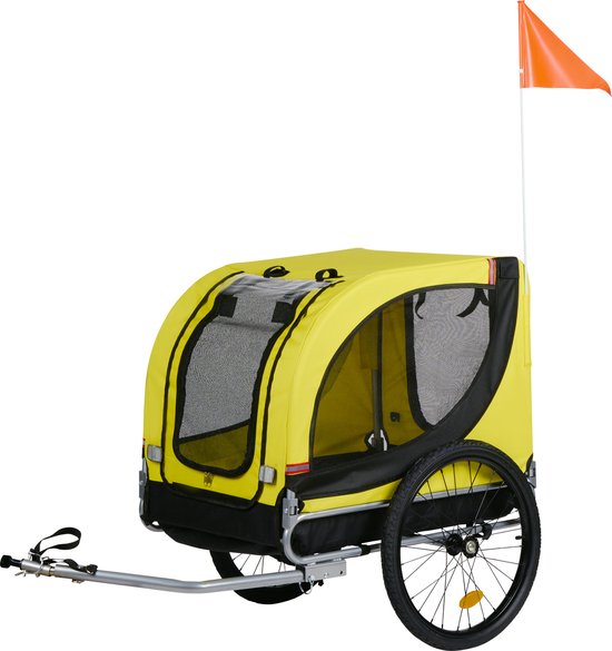Dunlop Hondenfietskar - Fietskar Hond - Fietskarren voor Honden tot max ...