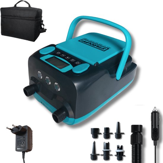 Stardupp Elektrische SUP Board Pomp 20 PSI | Oplaadbare Accu (Powerbank ...