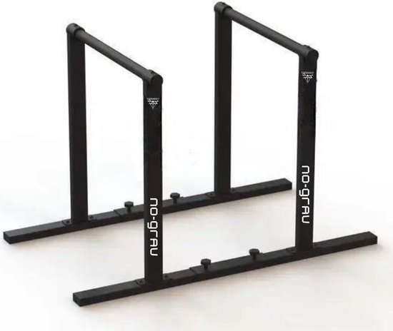 NO-GRAV Dipstang koppelbaar | Premium stalen Opdruksteunen | Dip Bars ...