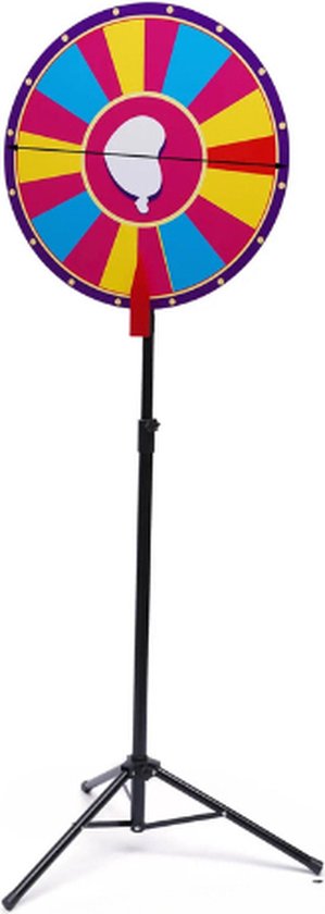 Tumex - Rad van Fortuin - Draairad Met tripod - Draaiwiel - Opvouwbaar ...