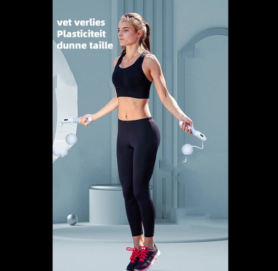 MCBOSON - Springtouw - Draadloos springtouw - Springtouw zonder touw ...