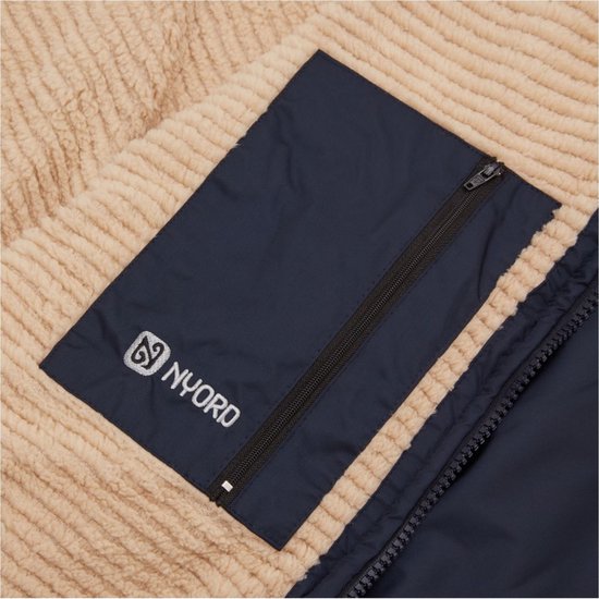 2025 Nyord Primaloft Outdoor Verandering Robe - Navy / Ecru | bol