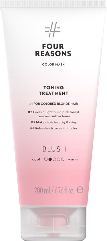 Four Reasons - Color Mask Toning Treatment Blush - 200ml | bol