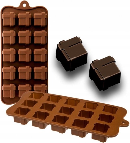Luxe Chocolade Bonbon Mal: Creëer Verrassende Praline Cadeauvormen ...