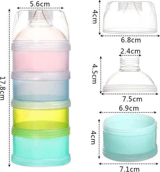 Boîtes doseuses de Lait en poudre - Tour de Lait en poudre - Lait en ...