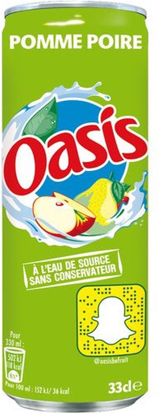 Oasis | Appel Peer | Blik | 24 x 33 cl | bol