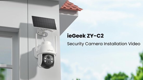 ieGeek 2K PTZ Bewakingscamera Buiten Draadloos met Batterij, Solar WiFi... | bol