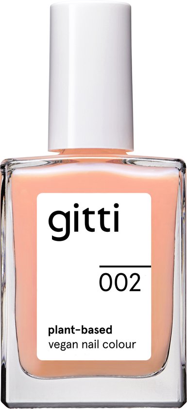 Gitti No. 002 - Jelly Peach - nagellak - minimaal 82% natuurlijk - 23 ...