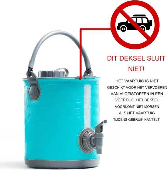 Watertank - Watercontainer - Watervat - Waterdispenser - Watertap - Met ...
