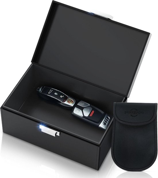 Faraday Box Extra Large 19 x 12 x 9 cm - Anti-Diefstal Kluis voor ...