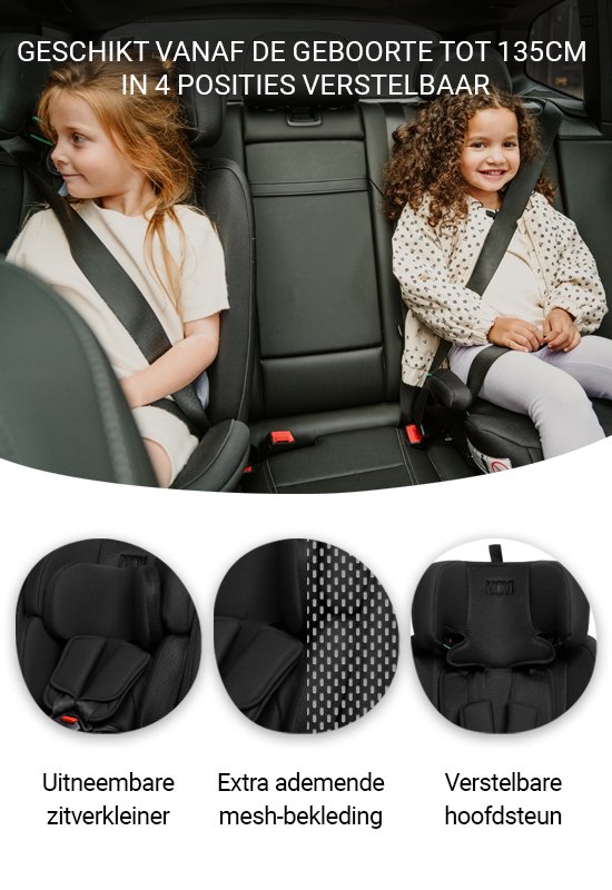 Novi Baby® Goliath Go I-size Autostoel - Groep 0-1-2-3 - Isofix ...