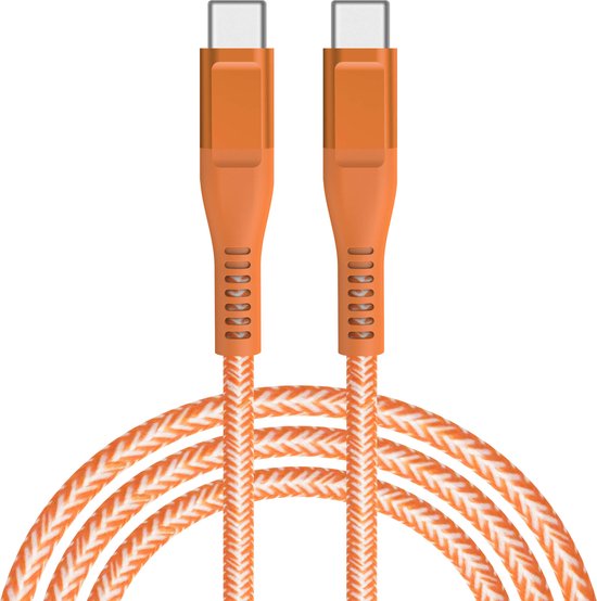 TS8 OrangeWave Connect USB-C naar USB-C kabel - 1 meter - Geschikt voor ...