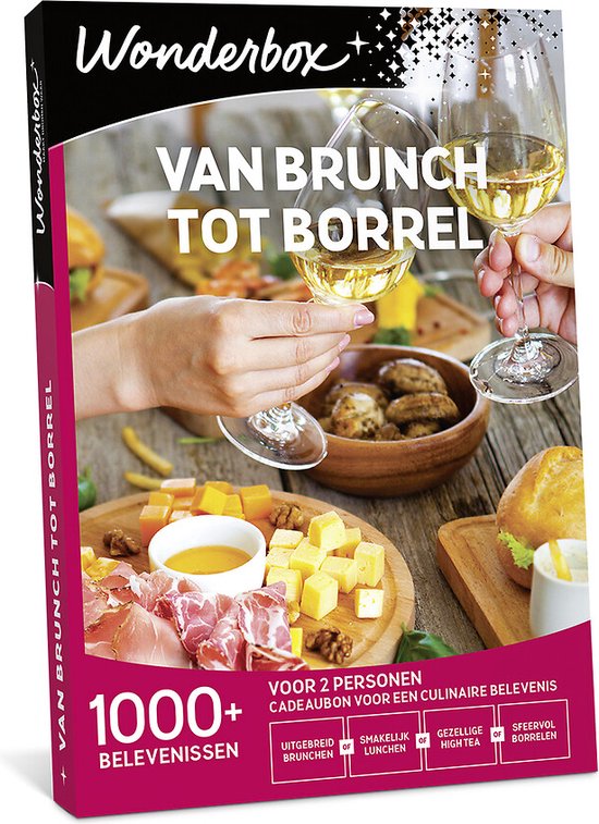 Wonderbox Cadeaubon - Van Brunch tot Borrel | bol