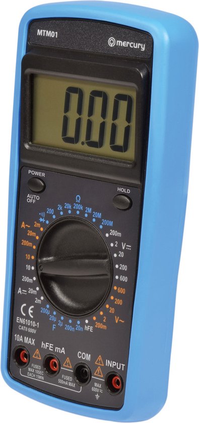 Mercury professionele digitale multimeter | bol